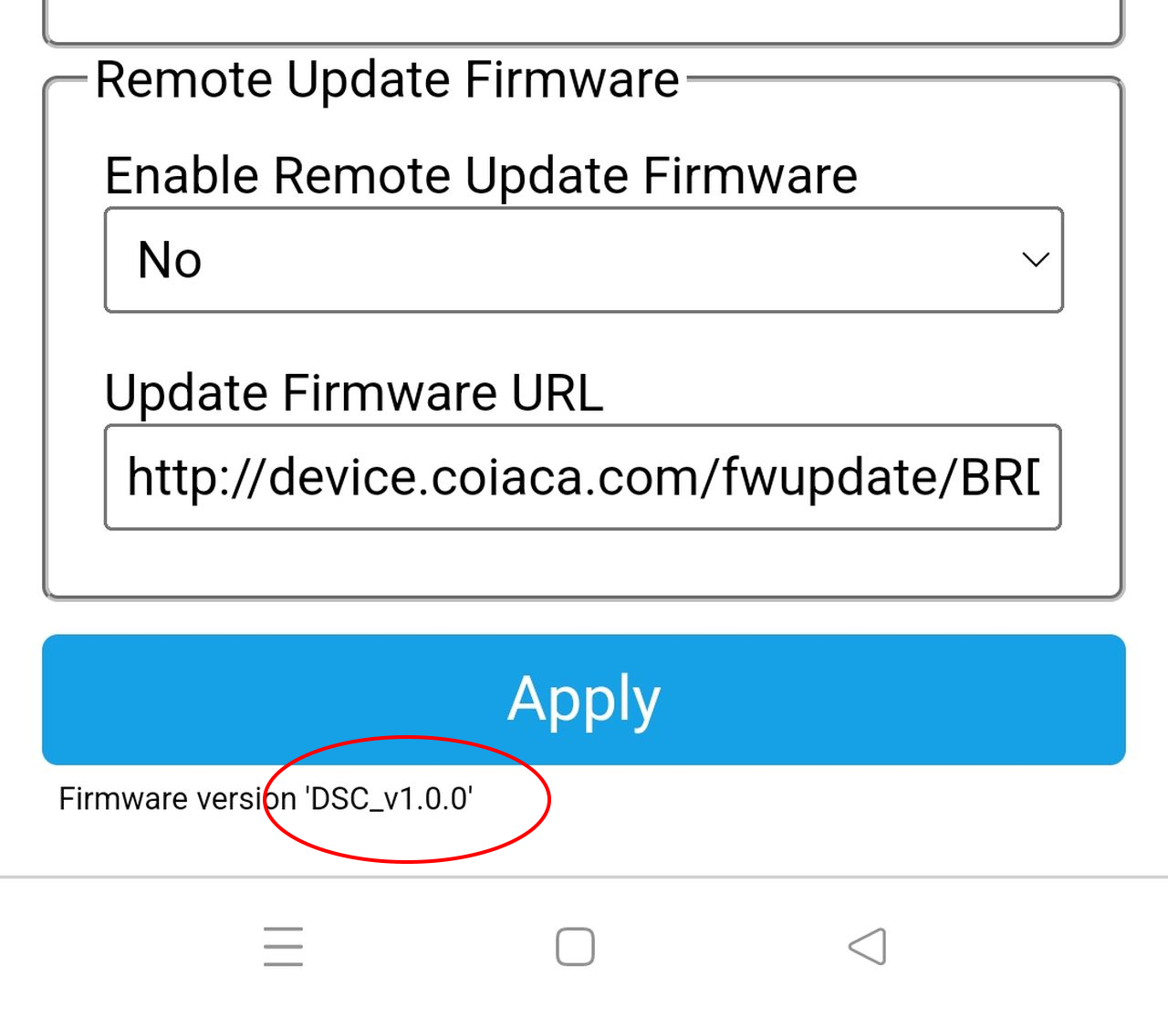 How to know your device firmware version – Coiaca