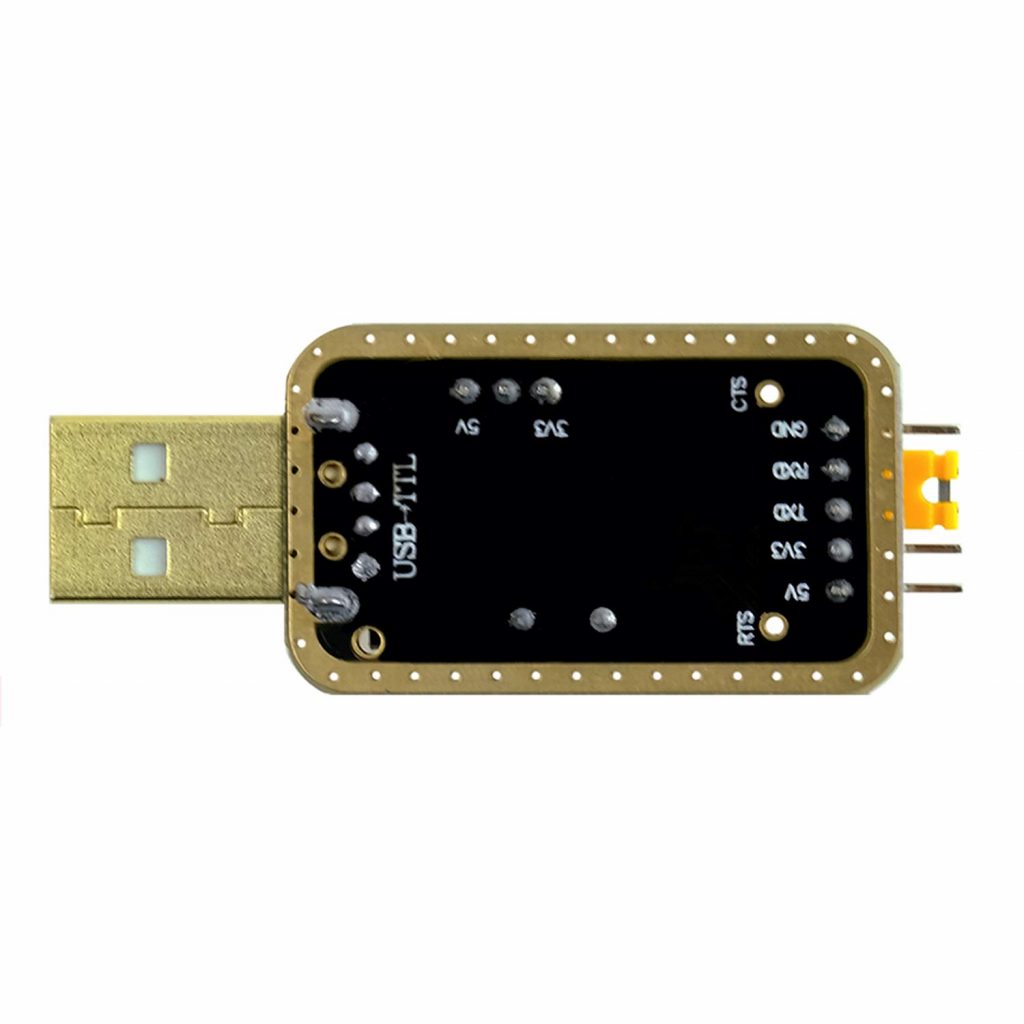 USB Serial-UART-TTL adapter with CH340G chip (5V and 3.3V) – Coiaca